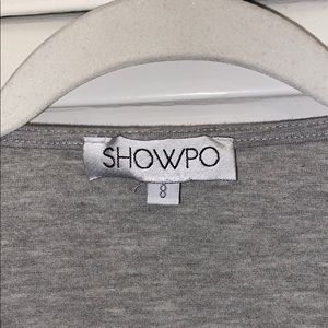 Showpo. | Tops | Grey Wrap Tie Front Top | Poshmark